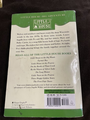 Little House in the Big Woods by Laura Ingalls Wilder (2008, Trade ...