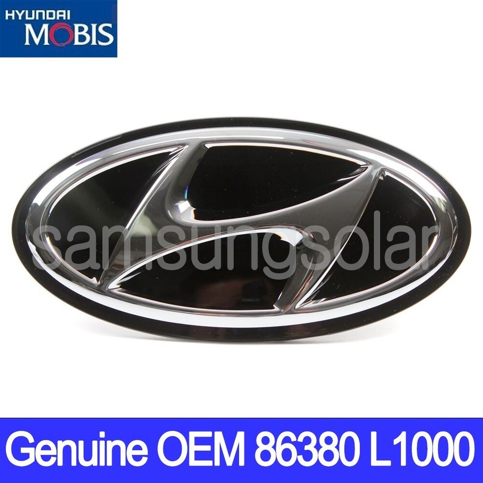 GENUINE OEM Hyundai Kia Cover Assy S.C.C Unit Front Grille Emblem ...