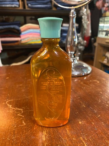 Vintage SSS Skin So Soft Avon Bath Oil 4oz Advertising Embossed Bottle ...