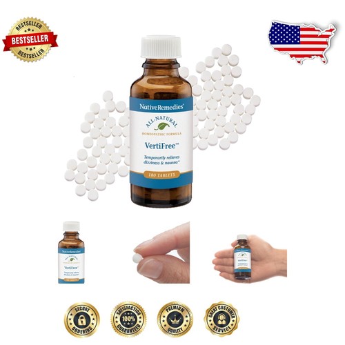 Non-Addictive VertiFree for Inner Ear Imbalance Relief, Natural ...