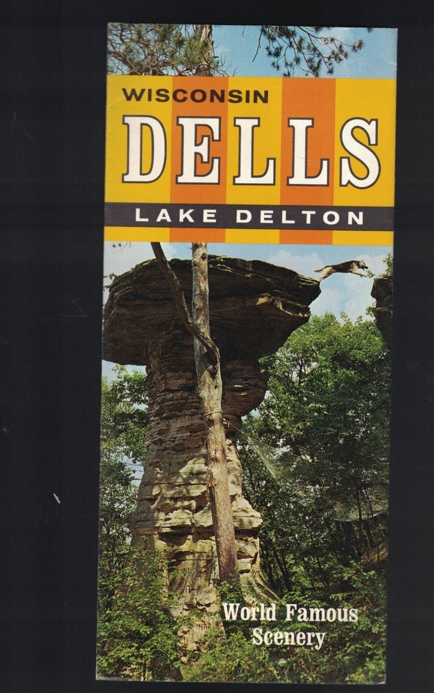 Wisconsin Dells Lake Delton Brochure 1969 World Famous Scenery | eBay