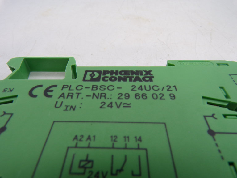 PHOENIX CONTACT PLC-BSC- 24UC/21 RELAY SOCKET | eBay