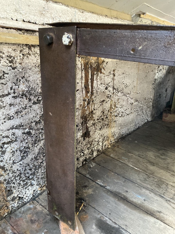 WW2 Steel Morrison Air Raid Shelter/ Rustic Table | eBay