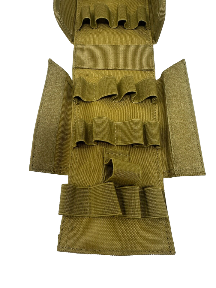 Molle Shotgun Shell Ammo Holder 25 Rounds 12 Gauge Pouch PLEASE READ ...