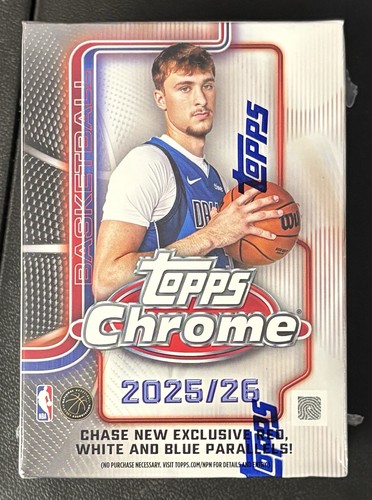 2025/26 TOPPS CHROME BASKETBALL 7-PACK BLASTER BOX | eBay