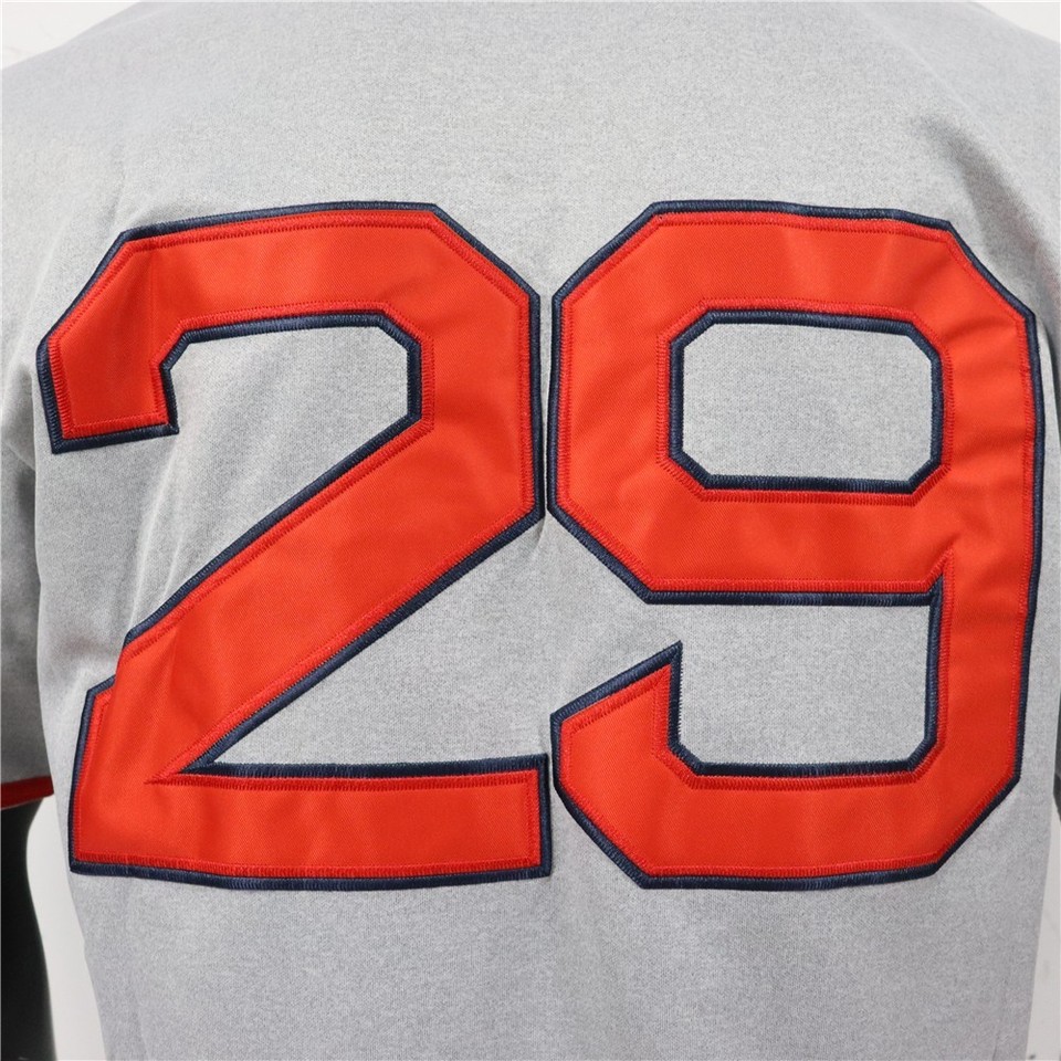 Cleveland Indians Jerseys #29 Satchel Paige Hemp Grey 1948 Jersey | eBay