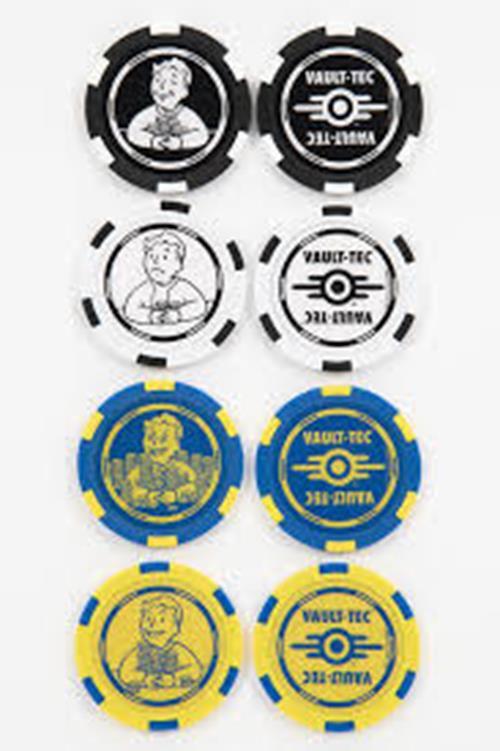 Fallout Vault-Tec CHIPS C.H.I.P.S. Poker Set | eBay