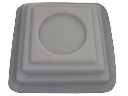 Square Column Base Plaster or Concrete Garden Craft Mold 8501 ...