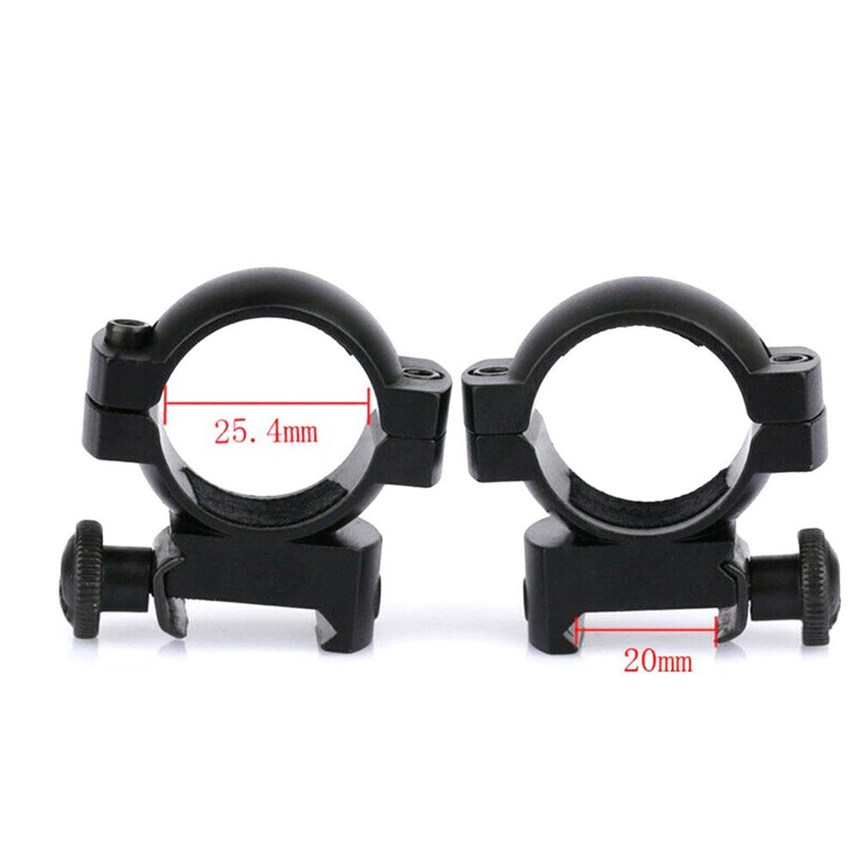 Tactical Rifle Hunting Scope Mount Adapter Scope Ring 20mm Weaver ...
