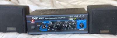 Pyle PTAU45 2 Channel Power Amplifier 812350012349| eBay