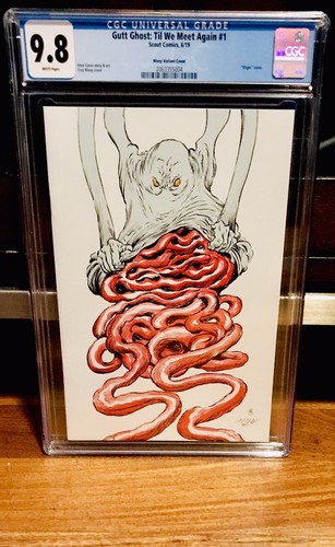 Gutt Ghost #1 Virgin Variant CGC 9.8 only 200 copies printed Scout ...