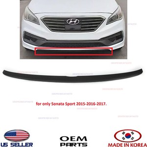 FRONT BUMPER LOWER SPOILER Chin Lip Splitter⭐GENUINE⭐2015-2017 SONATA ...