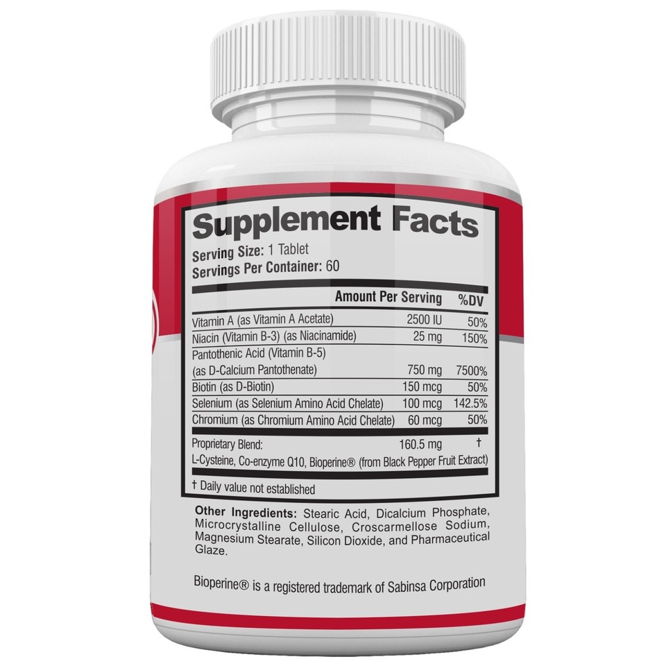 Acne Pills Acne Tame- Clear Skin Vitamins, Oily Skin Treatment ...