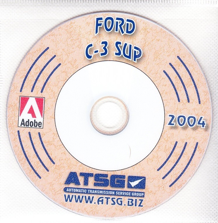 ATSG Ford C3 Transmission Supplement Manual on CD-ROM | eBay