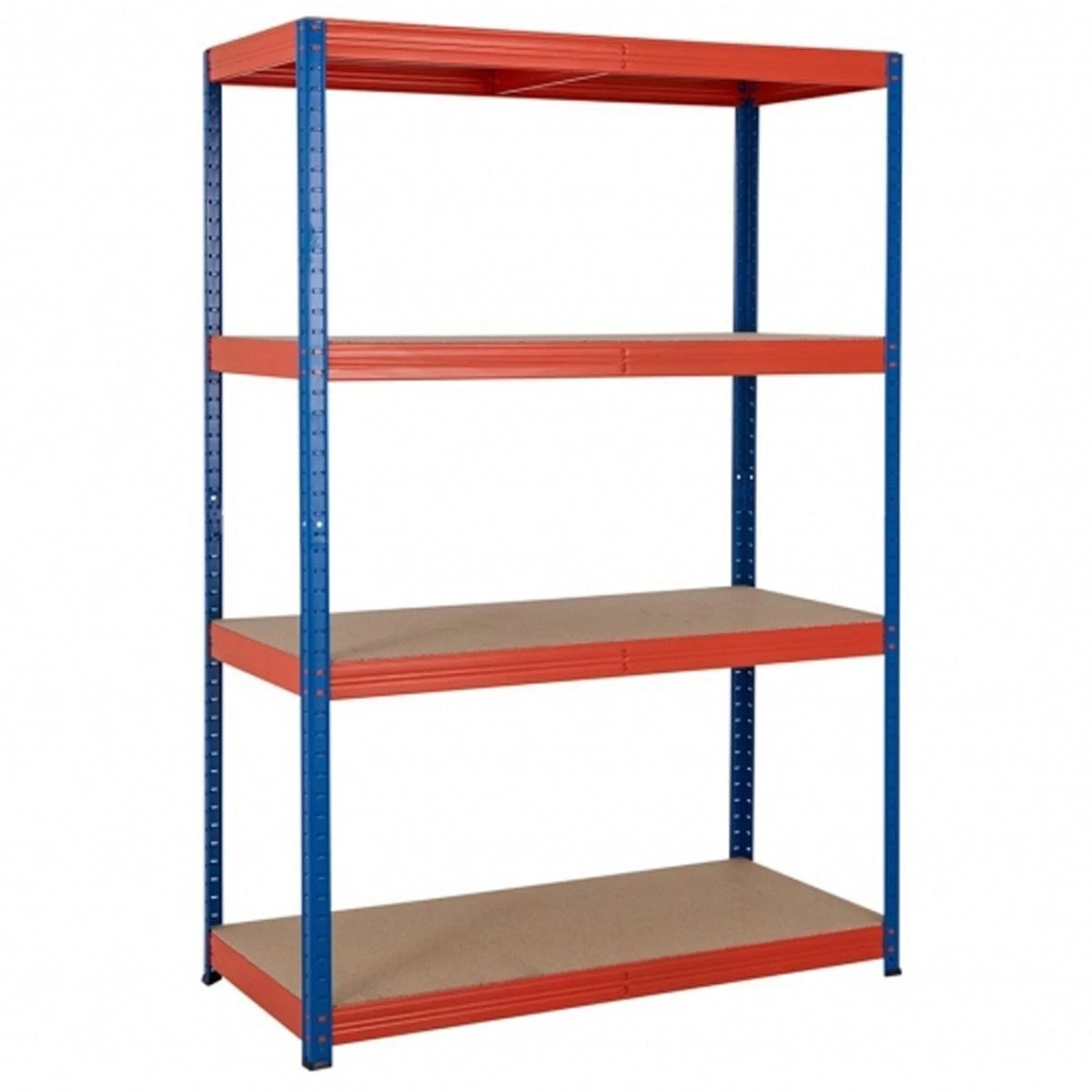 SGS 4 Tier Garage Shelving Racking Storage, Heavy Duty 500kg Max ...
