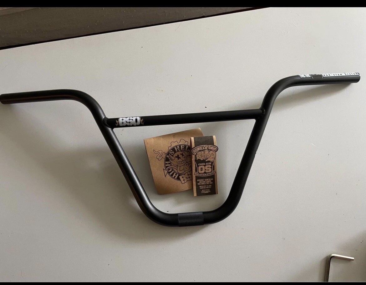 BSD High As Hell Handlebars 10.5” 1” (25.4mm OS Clamping ONLY) | eBay