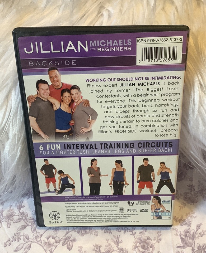 Jill Michaels for Beginners - Backside (DVD, 2010) 18713578532| eBay