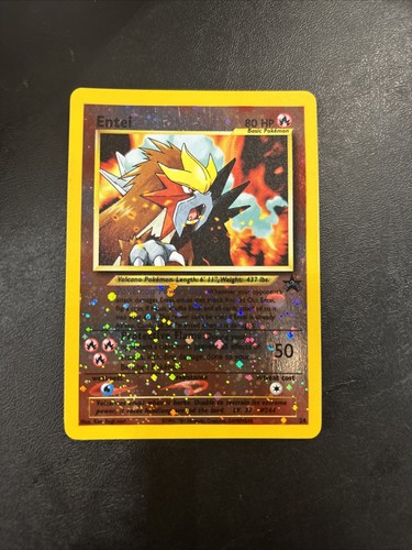 Entei Black Star Promo 34 Holo Swirl Promo Pokemon NM-MINT UNPLAYED | eBay