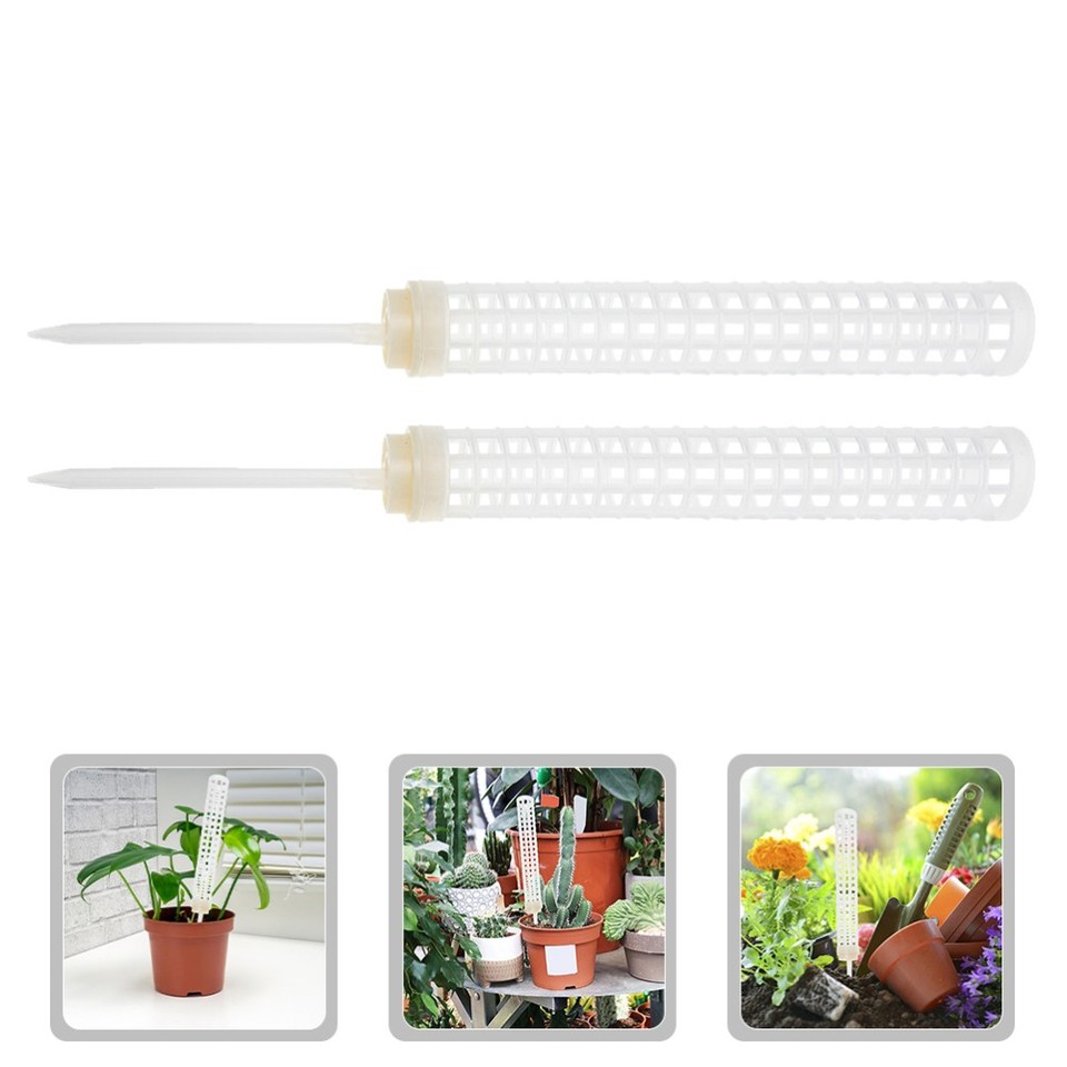 2 Pcs Septic Moss Pole Rod for Plants Poles Climbing Small Plastic ...