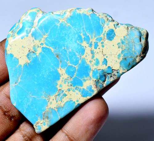 Untreated 178.0 Ct Natural Blue Ridge Turquoise Certified Rare Slab ...