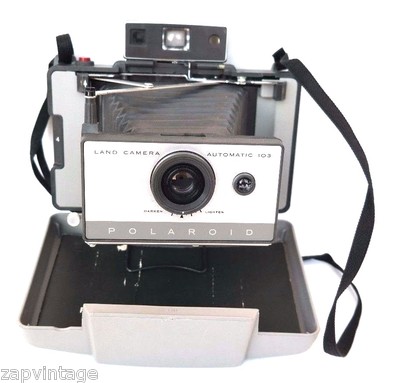 VINTAGE Polaroid Automatic 103 Land Camera - UNTESTED | eBay