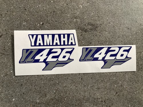 yamaha 2001 YZ426 Front Fender & Rear Fender Decal Set/ Sticker Kit | eBay
