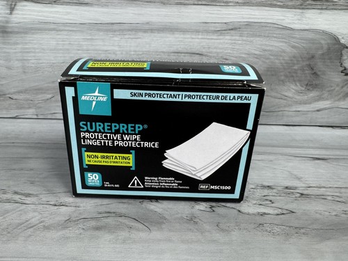 Medline SurePrep No-Sting Skin Protective Barrier Wipes, Pack of 44 | eBay