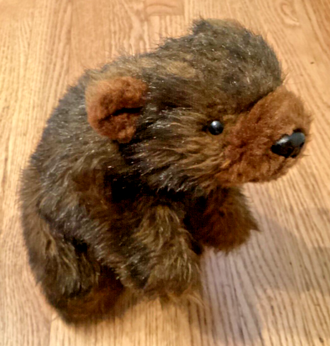 Vintage Country Critters Plush Brown Bear Hand Puppet by S&S Sales ...
