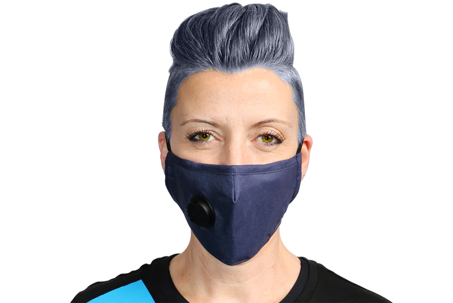 Cloth Mask Reusable Face Mask with Vent and Filter - Assorted Colours ...