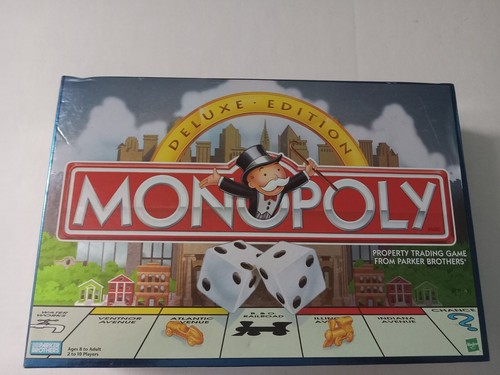 Monopoly Delux Edition New Open Box 73000000110 | eBay