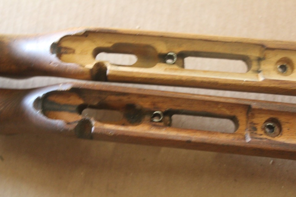 2 PACK BRNO Model #4 Wood Target Stock, 22lr nice #u1 | eBay