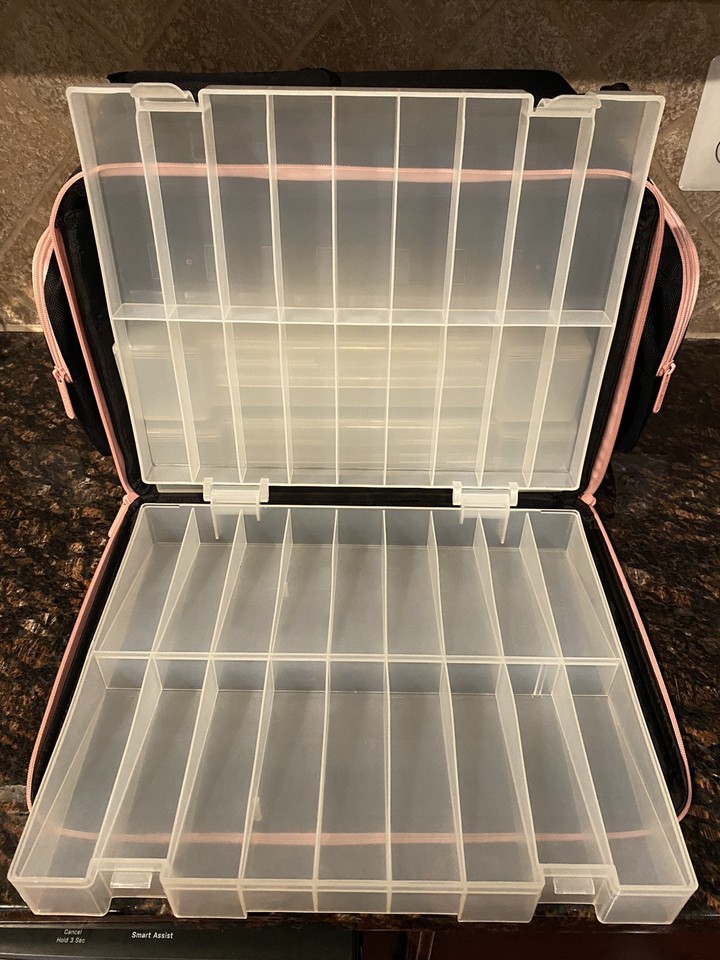 Mary Kay Consultant Case Travel Bag Tote Large Black Organizer With ...