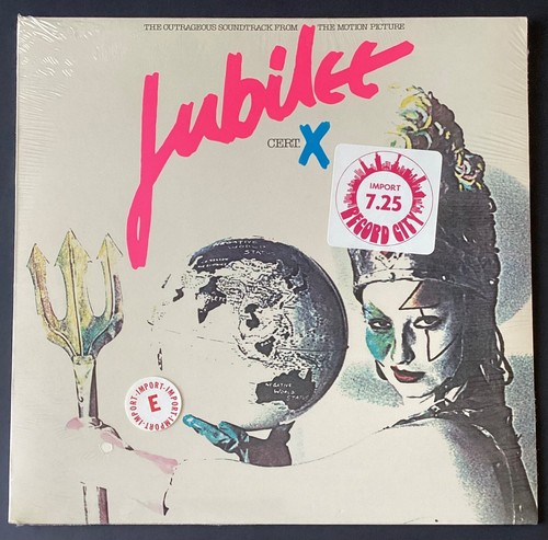 JUBILEE ~ Adam & Ants/Brian Eno *SEALED* Orig 1978 RARE U.K. Soundtrack ...