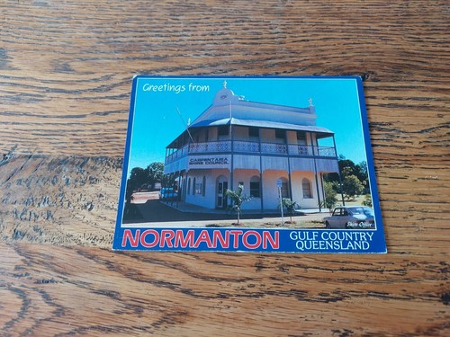 Vintage Postcard - Normanton QLD Australia - Outback Pubs Gulflander ...