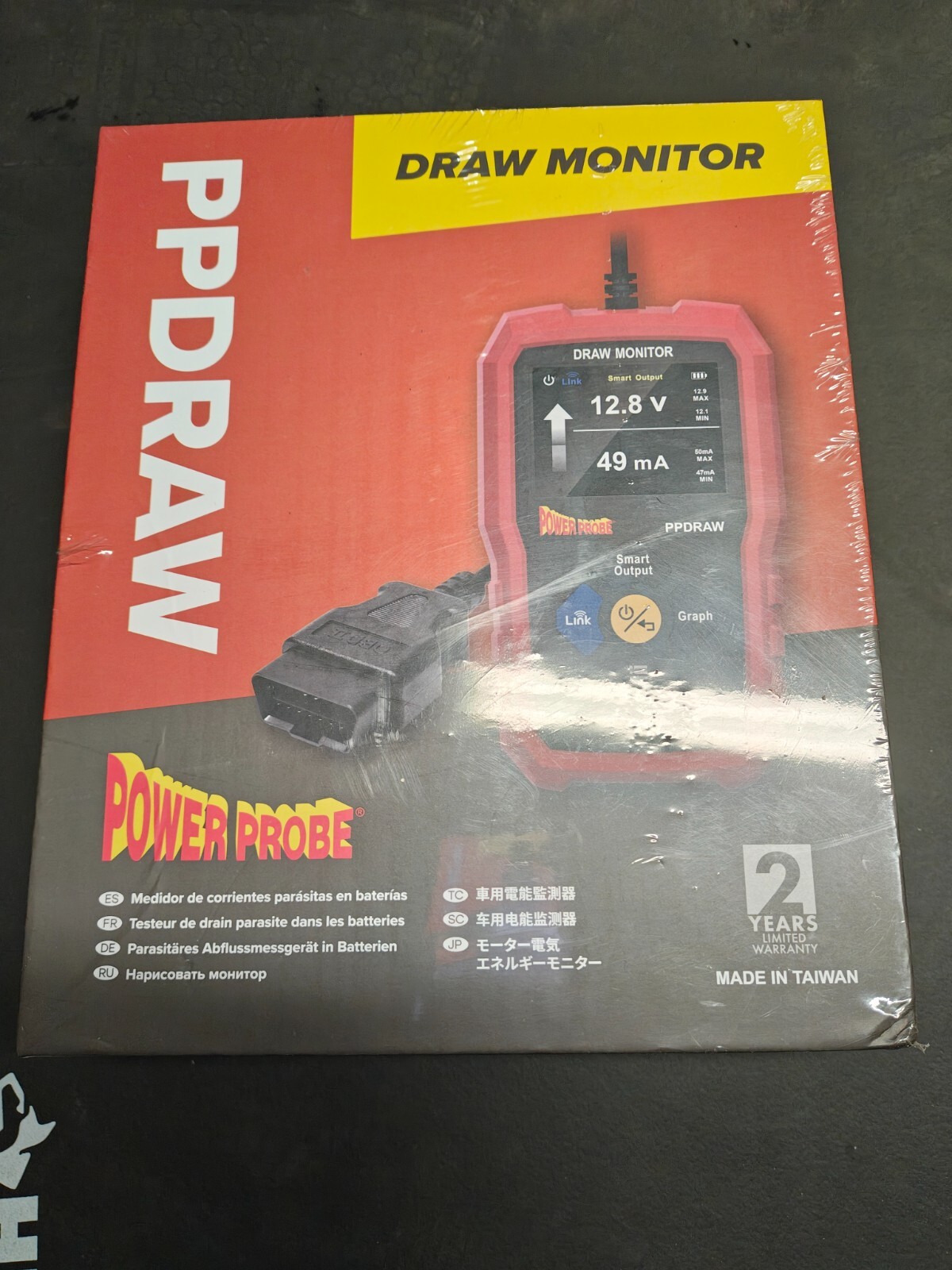 Power Probe PPDRAW Draw Monitor for Voltage, Leakage, Backup Power NEW ...