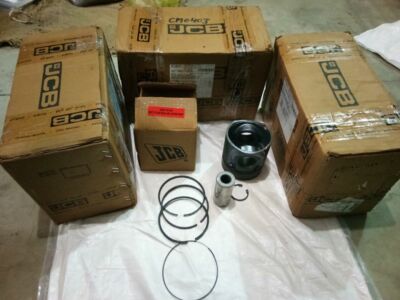 GENUINE JCB PISTON KIT 444 ENG. NAT ASP, 4 PC (PART NO. 320/09210) | eBay