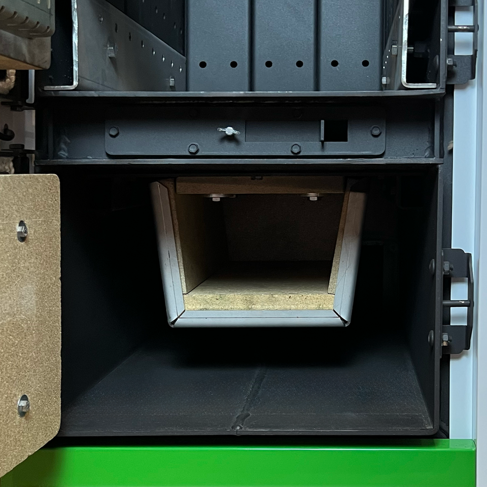 Wooden Boiler Automatic Log Wood Boiler A+ Wood Gasifier 22 kW Wood ...