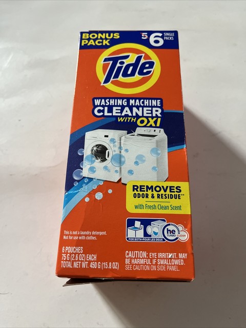 Washing Machine Cleaner by Tide Washer Cleaning Tablets for Front and ...