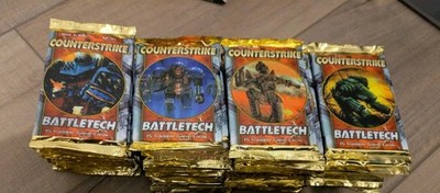 Battletech CCG TCG Counterstrike 15-Card Sealed Expansion Booster Pack ...