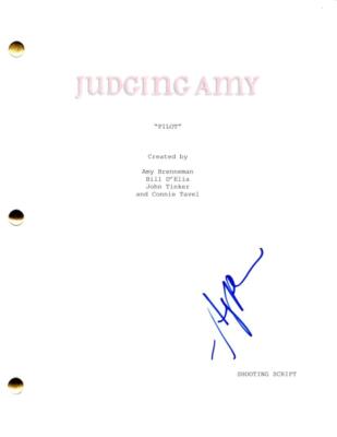 Amy Brenneman Signed Autograph Judging Amy Full Pilot Script Screenplay ...