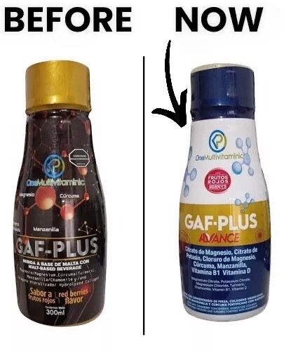 GAF-PLUS Arthritis Pain Relief / Anti Inflammatory / Dietary Supplement ...