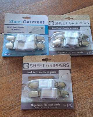 3-4 Packages of Sheet Grippers by EVRIHOLDER NIP Metal Clasp | eBay