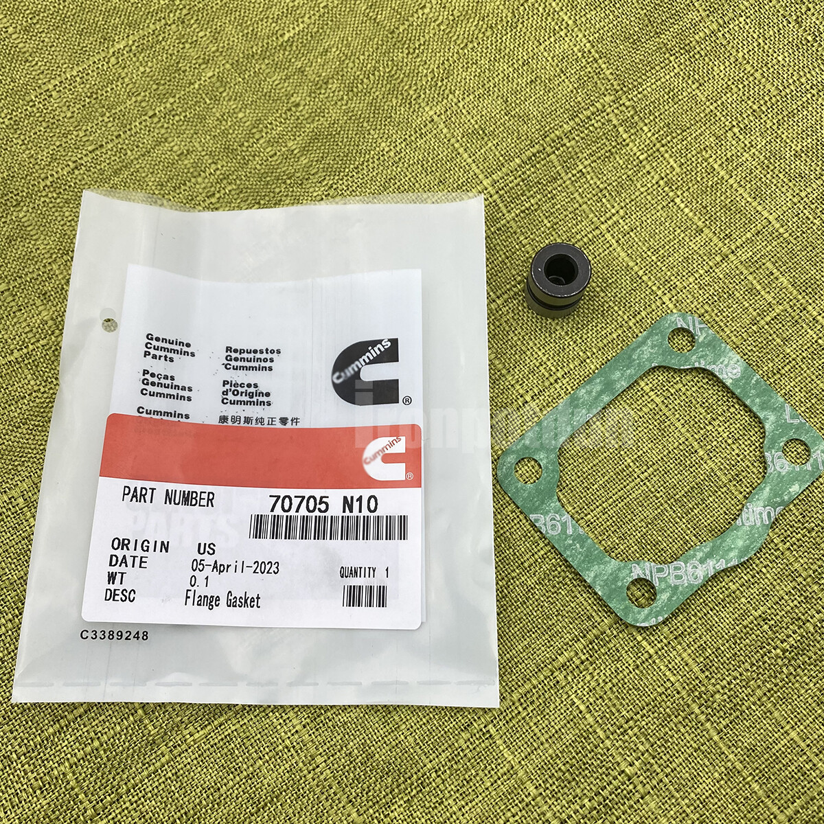 855 Small Cam and Big Cam # 10 Fuel Button w/Gasket For Cummins ...