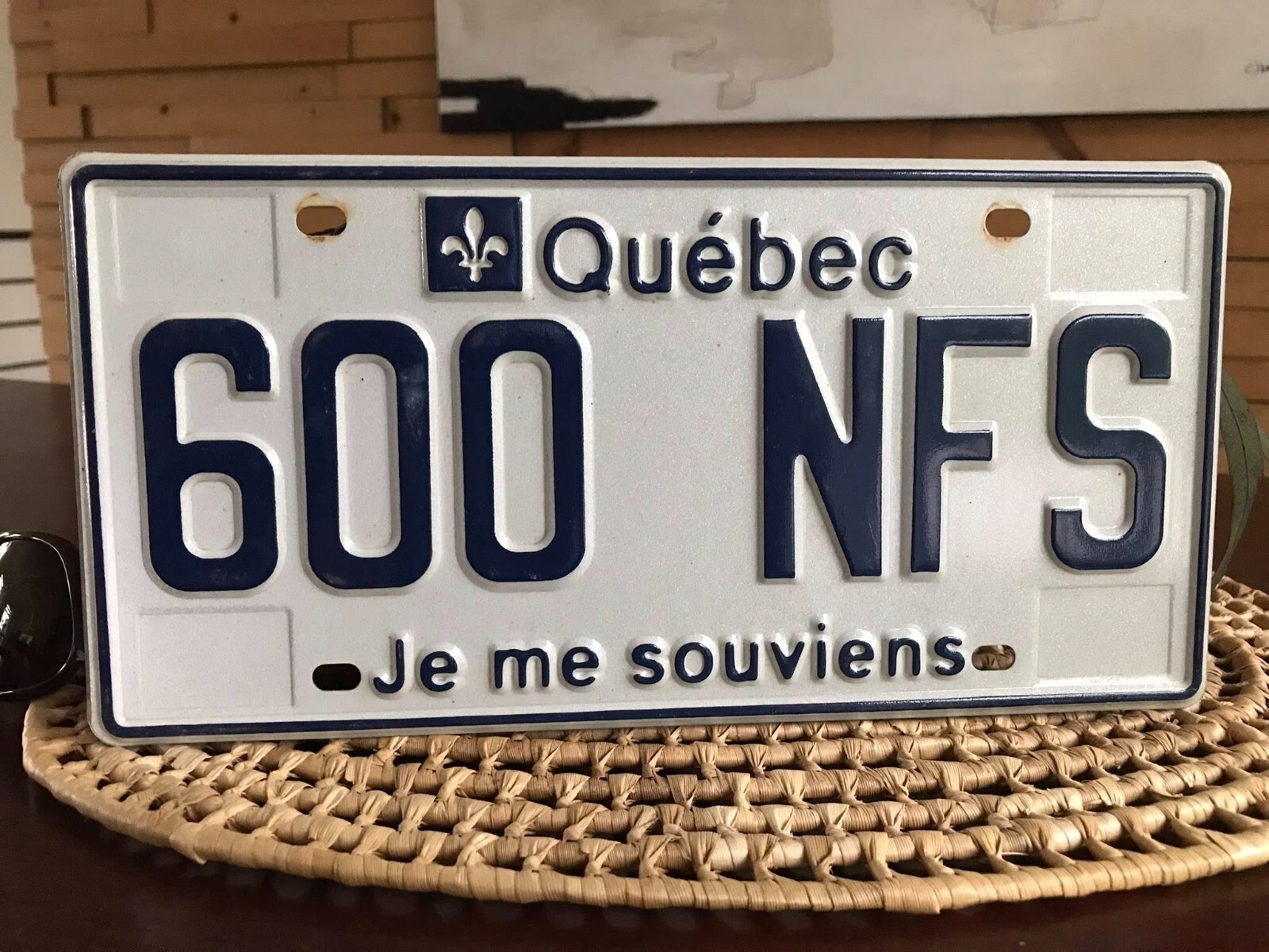 Quebec License Plate Canada 2000's Je me Souviens Name 600 NFS | eBay