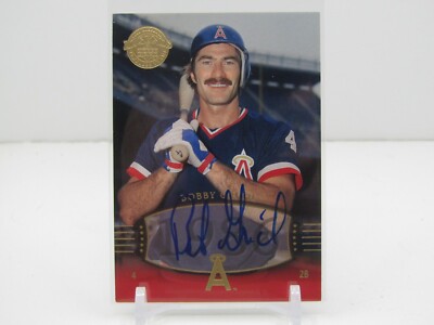 BOBBY GRICH 2004 UD LEGENDS TIMELESS TEAMS AUTOGRAPH AUTO GOLD #1/5 ...