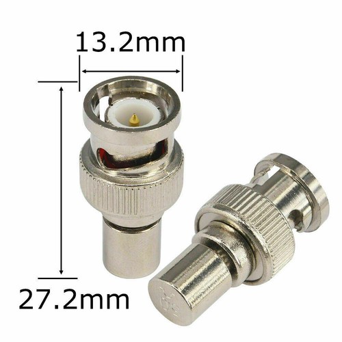 1pcs BNC Male Plug Terminator Termination 50 OHM 50Ω ohm RF Adapter ...