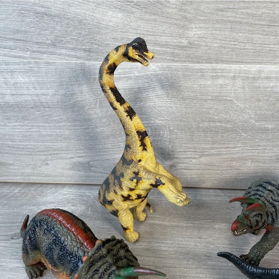 AAA ELC Mixed Bundle Of 5 Vintage Dinosaur Toy Figures One Carnegie ...