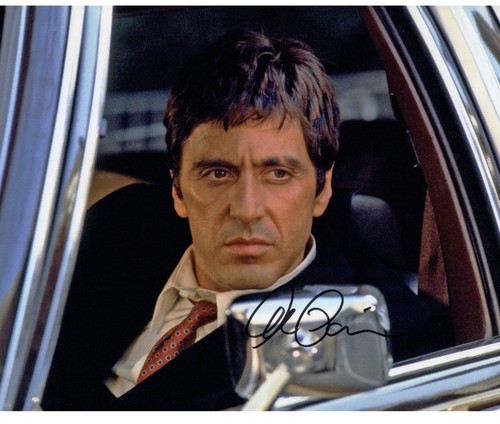 10x8 Autographed Photo Al Pacino as Tony Montana in Scarface with COA ...