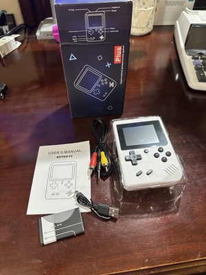 Game Box Plus Handheld Console – Retro Gaming System w/ Preloaded Games ...