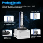 2pcs Xenon DS1 8000K Bulbs HID Headlight 35W Replace for Factory Lamps ...